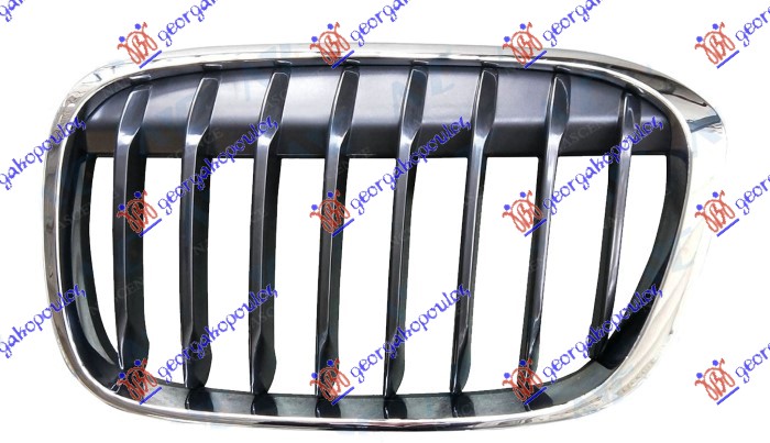 PVC MASKA HROM/HROM (SPORT LINE/M-SPORT) Leva str. BMW X1 (F48) (2015-2019) (OEM: 51117383363)