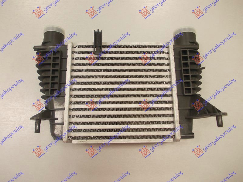 HLADNJAK INTERCOOLER 1.2i 16V-1.5 DCi (210x206x64 RENAULT CLIO (2009-2013) (OEM: 14461-EM00A, 14461EM00A, 8200471888)