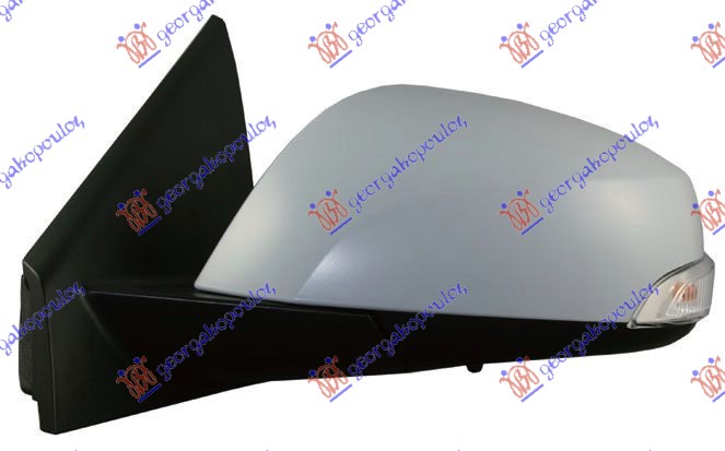 RETROVIZOR ELEKTRICNI GREJAC PM (SA MIG I SENZ) Leva str. RENAULT LAGUNA (2007-2015) (OEM: 963020139R)