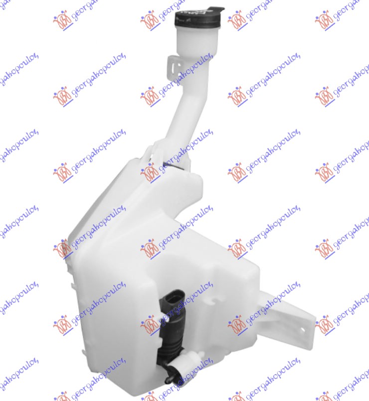 POSUDA ZA TECNOST BRISACA SA MOTORA I GRLO OPEL CORSA E (2015-2019) (OEM: 13250357D, 1450039, 1450040)