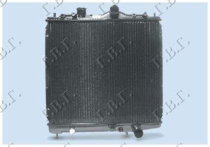 HLADNJAK MOTORA 1.3 12V – 1.5i +/ – A/C (41.7×37.5) MITSUBISHI COLT (1992-1995) (OEM: MB660558)