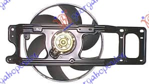 VENTILATOR KOMPLET -AC (30cm) BENZIN RENAULT CLIO (1998-2001) (OEM: 7701051484)