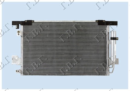 HLADNJAK KLIME SVI MODELI (66.5x41x1.6) MITSUBISHI LANCER SPORTBACK (2008-) (OEM: 7812A030)