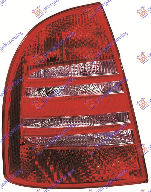 STOP LAMPA -06 Leva str. SKODA SUPERB (2001-2008) (OEM: 3U5945111)