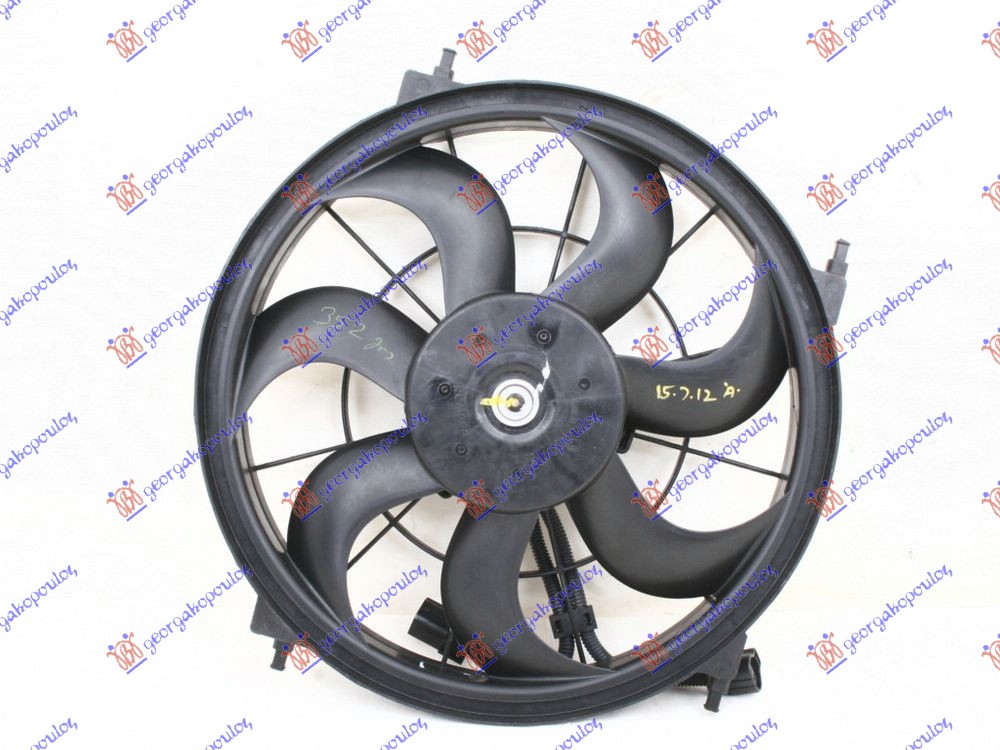 VENTILATOR KOMPLET (O) HYUNDAI i20 (2008-2012) (OEM: 25380-1J050, 253801J050)