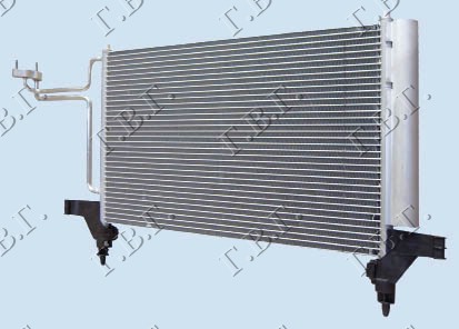 HLADNJAK KLIME BENZIN-DIZEL (53x34x1.6) FIAT STILO (2001-2006) (OEM: 46745840)