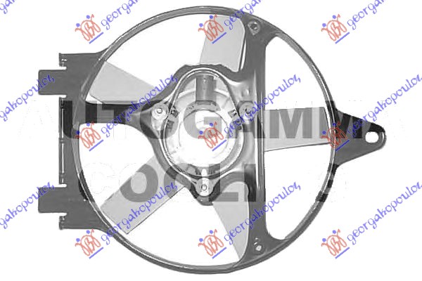 VENTILATOR KOMPLET 1.1 – 1.3 BENZIN FORD FIESTA III (1990-1995) (OEM: 7007106)