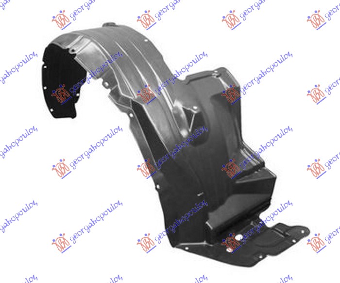 POTKRILO Desna str. TOYOTA HI-LUX 2WD/4WD (2020-) (OEM: 53805-YP050, 53805YP050)