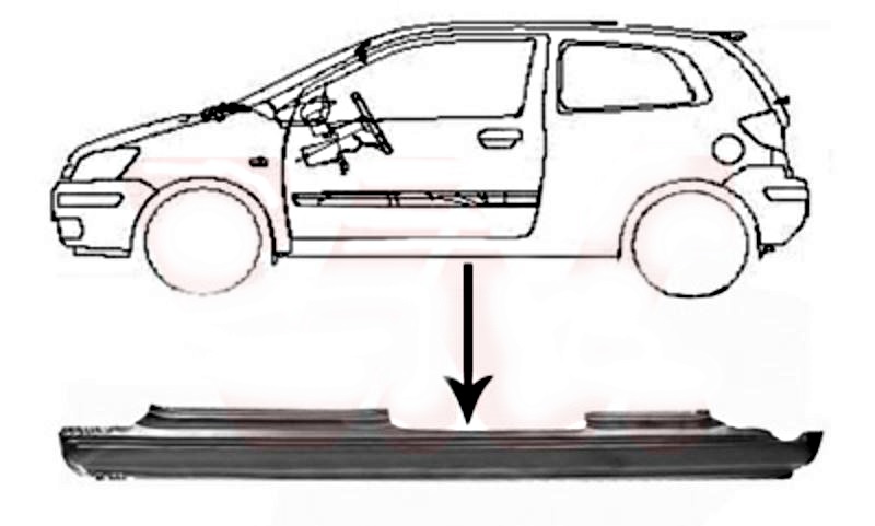 SAJTNA 5VRATA Leva str. HYUNDAI GETZ (2002-2005)