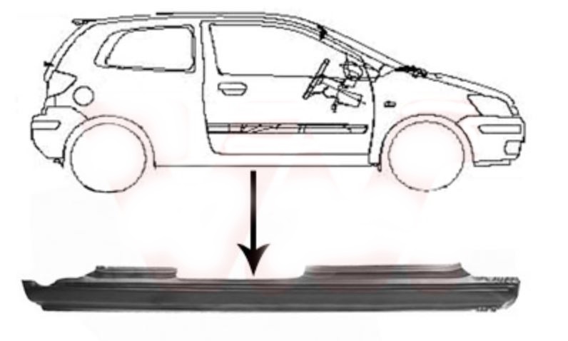 SAJTNA 5VRATA Desna str. HYUNDAI GETZ (2002-2005)