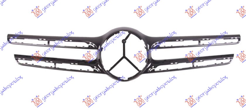 PVC MASKA SPOLJASNJA CRNA (KAMERA) (SUV) MERCEDES GLC (X253/C253) SUV/COUPE (2015-2020) (OEM: 25388822009040)