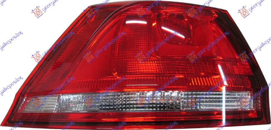 STOP LAMPA SPOLJNA Leva str. VW GOLF VII VARIANT/ALLTRACK (2013-2017) (OEM: 5G9945095)