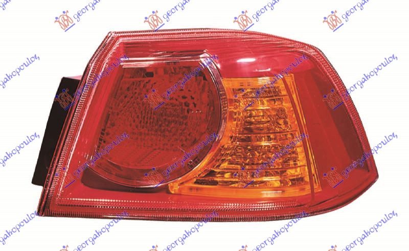 STOP LAMPA CRVENA SPOLJASNJA 4 VRATA Desna str. MITSUBISHI LANCER SEDAN (2008-) (OEM: 8330A110)