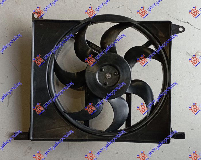 VENTILATOR KOMPLET BENZIN (+AC) OPEL ASTRA F (1991-1994) (OEM: 1314506)