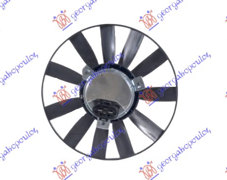 VENTILATOR KOMPLET (+ A/C) 2.8 BENZIN VW GOLF III (1992-1998) (OEM: 1H0959455T)