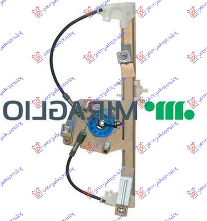 PODIZAC ZADNJEG PROZORA ELEKTRICNI (BEZ MOTORA) A KVALITET Leva str. FORD FOCUS (2014-2018) (OEM: 5118333)