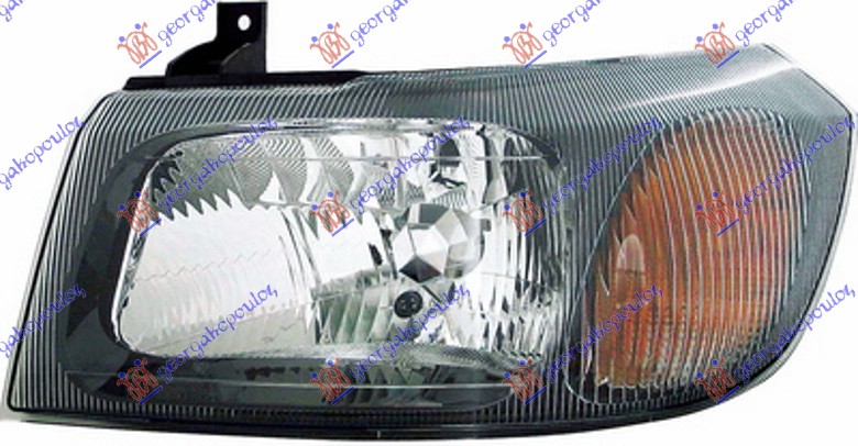 FAR ELEKTRICNI CRNI (TYC) Leva str. FORD TRANSIT (2000-2006) (OEM: 1232644)