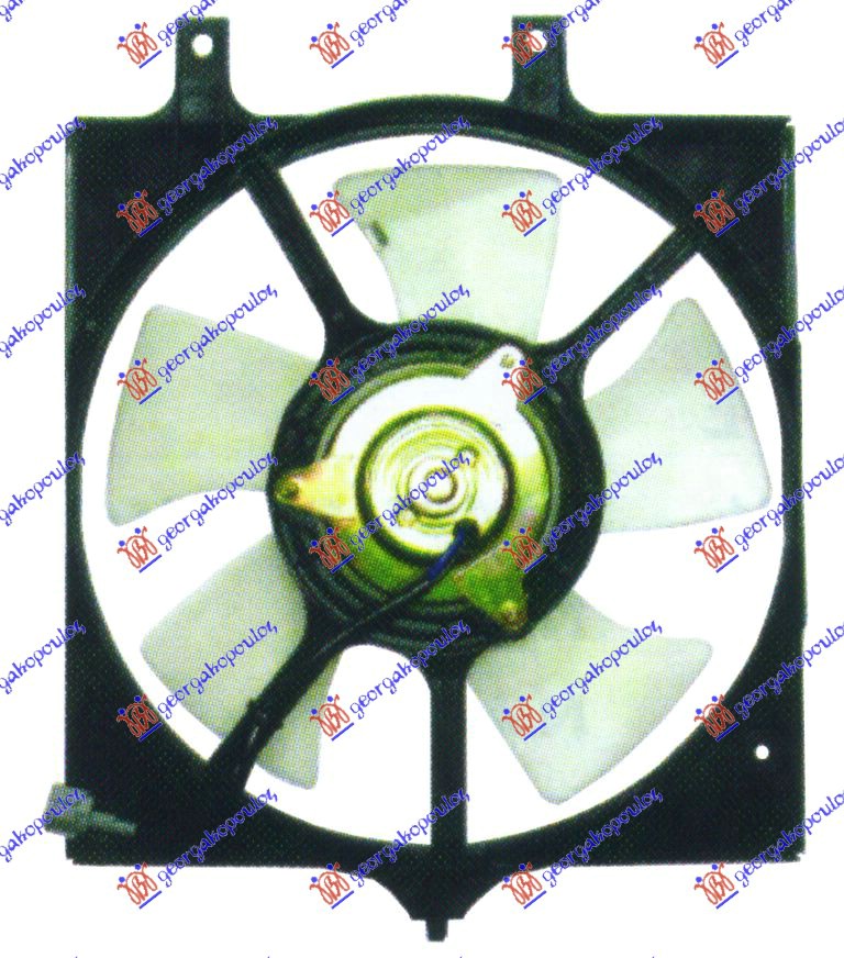 VENTILATOR A/C KOMPLET BENZIN NISSAN PRIMERA (P11) (1996-1999) (OEM: 92120-9F510, 921209F510)