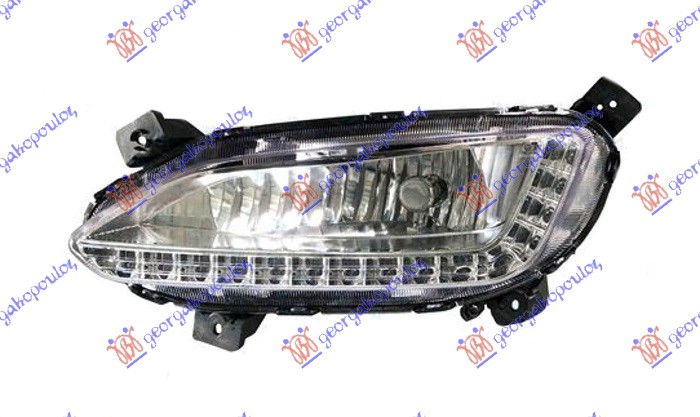 MAGLENKA (H8/LED) Leva str. HYUNDAI SANTA FE (2012-2016) (OEM: 92201-2W110, 92201-A1010, 922012W110)