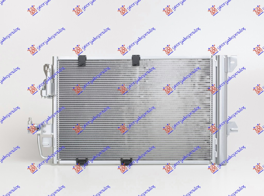 HLADNJAK KLIME 02 – 04 (55.5×38.2×1.6) OPEL ASTRA G (1998-2004) (OEM: 1850073)