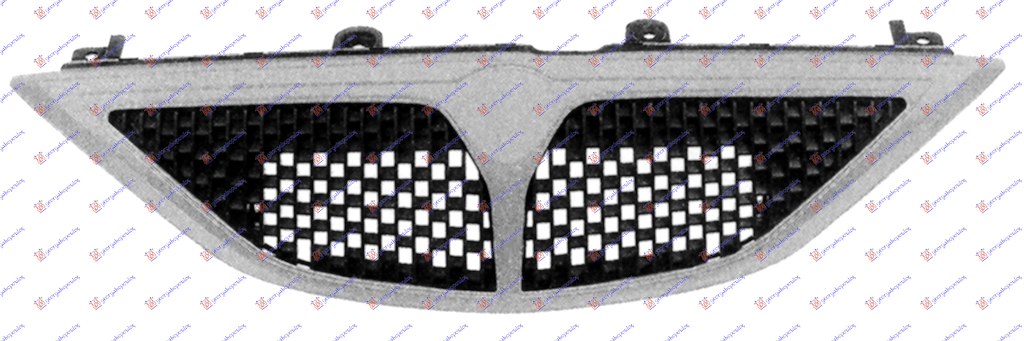 PVC MASKA KOMPLET HROM 00- LANCIA Y (1996-2003) (OEM: 46522600)