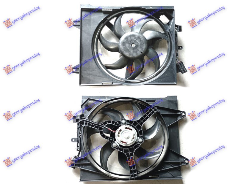 VENTILATOR KLIME KOMPLET BENZIN-DIZEL FIAT PANDA NEW (2012-) (OEM: 1560758, 51787116, 51887780)