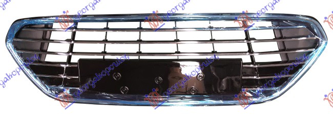 RESETKA PREDNJEG BRANIKA HROM/SJAJ-CRNA HROM OKVIR FORD MONDEO (2011-2014) (OEM: BS79-17B968-A, BS7917B968A)