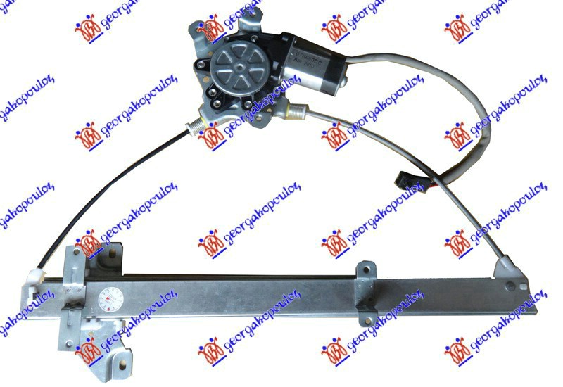 PODIZAC PREDNJEG PROZORA ELEKTRO Desna str. NISSAN P/U (D22) 2WD-4WD (1998-2001) (OEM: 80730-2S410, 807302S410)