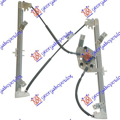 PODIZAC PREDNJEG PROZORA ELEKTRICNI BEZ MOTORA 5VR A KVAL Leva str. OPEL ASTRA J 5D/S.W. (2010-2013) (OEM: 140321, 13313568)