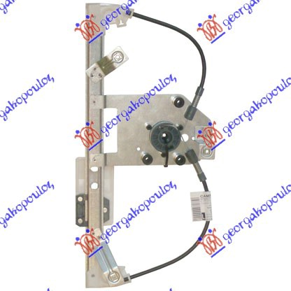 PODIZAC ZADNJEG PROZORA ELEKTRICNI BEZ MOTORA KVALITET Desna str. OPEL ASTRA J 5D/S.W. (2013-2016) (OEM: 140318, 13313574)