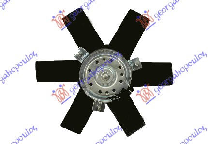 VENTILATOR(MOTOR+ELISA)BEN-DIZ(30.5cm) PEUGEOT BOXER (1994-2002) (OEM: 125339)