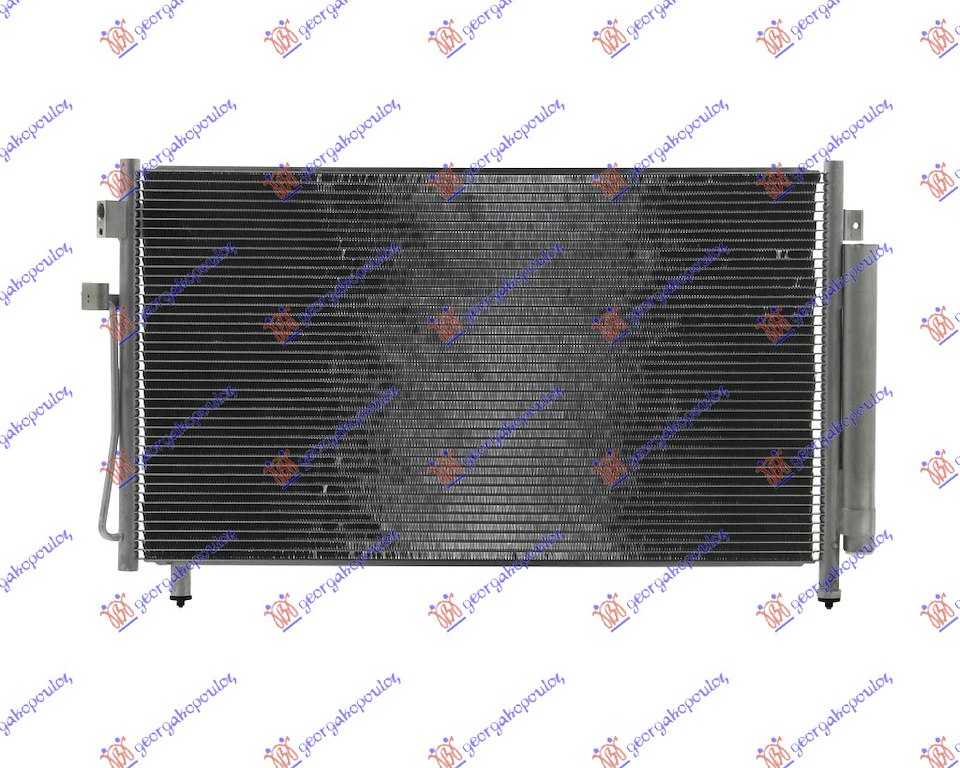 HLADNJAK KLIME BENZIN (650x360x16) SUBARU FORESTER (2002-2008) (OEM: 73210-SA000, 73210SA000, 73210SA012)