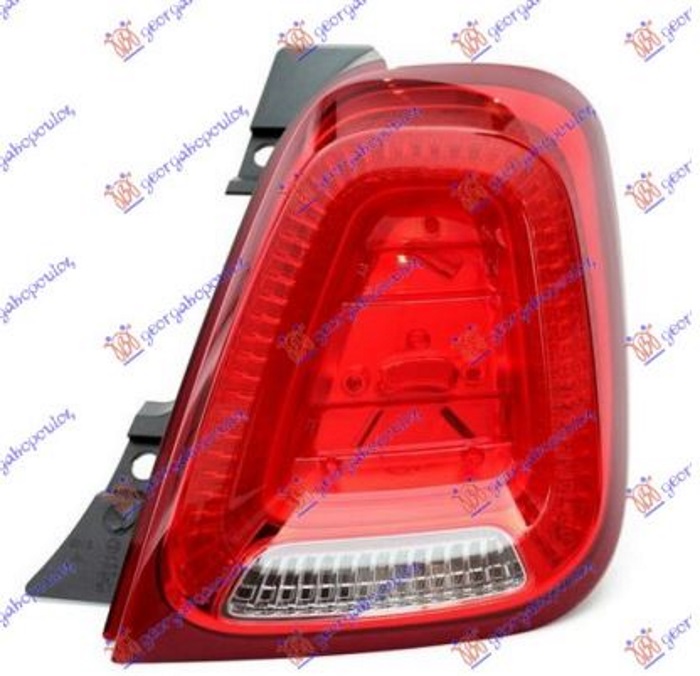 STOP LAMPA (CABRIO) Desna str. FIAT 500 (2015-) (OEM: 52007423)