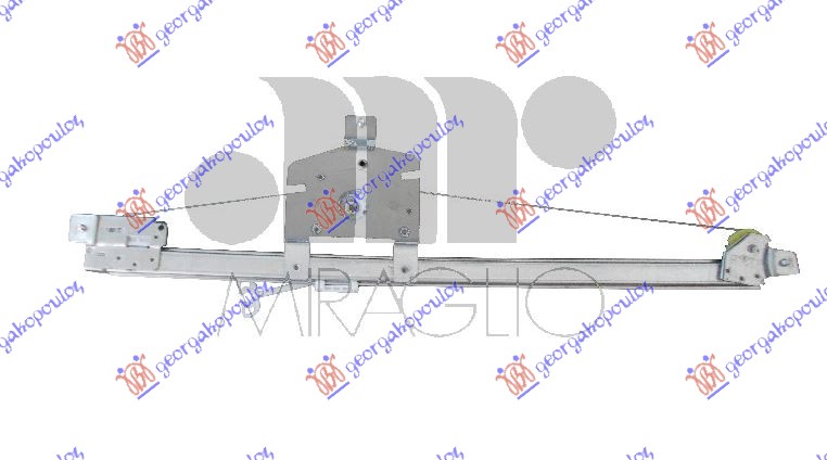 PODIZAC PREDNJEG PROZORA ELEKTRICNI (BEZ MOTORA) (A KV) Desna str. OPEL VIVARO (2014-2019) (OEM: 807207538R, 93867657DEL4422917)