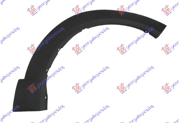 RUB PREDNJEG BLATOBRANA PLASTICAN Desna str. MAZDA CX30 (2019-) (OEM: DGH9-51-W20, DGH951W20)