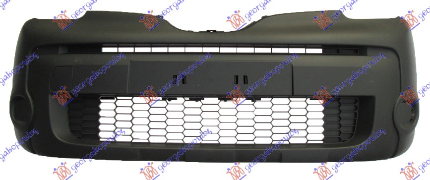 PREDNJI BRANIK CRNI (BEZ MAGLENKE) RENAULT KANGOO (2013-2021) (OEM: 620103674V)