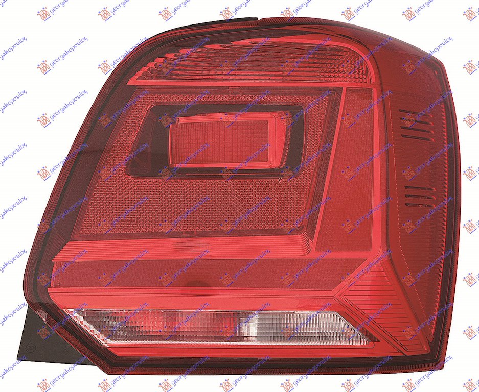 STOP LAMPA (MARELLI) Desna str. VW CROSS POLO (2009-2017) (OEM: 6C0945096, 6C0945096D, 6C0945096F)