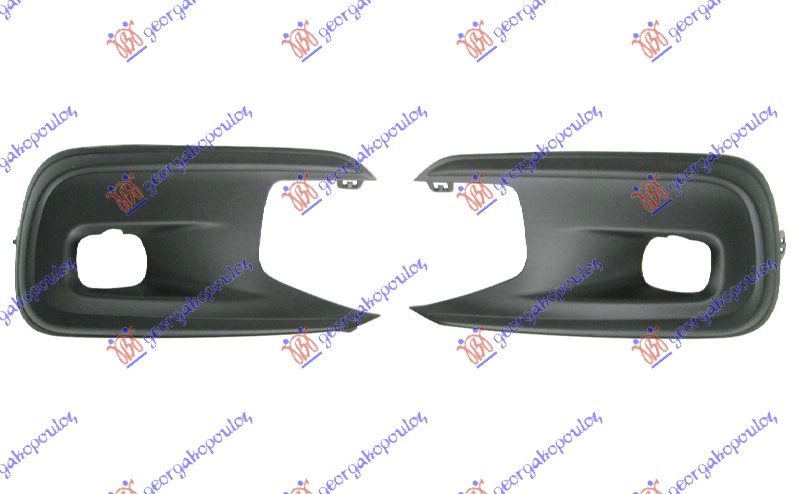 OKVIR MAGLENKE (SET) CITROEN C4 PICASSO (2014-2017) (OEM: 1617537380)