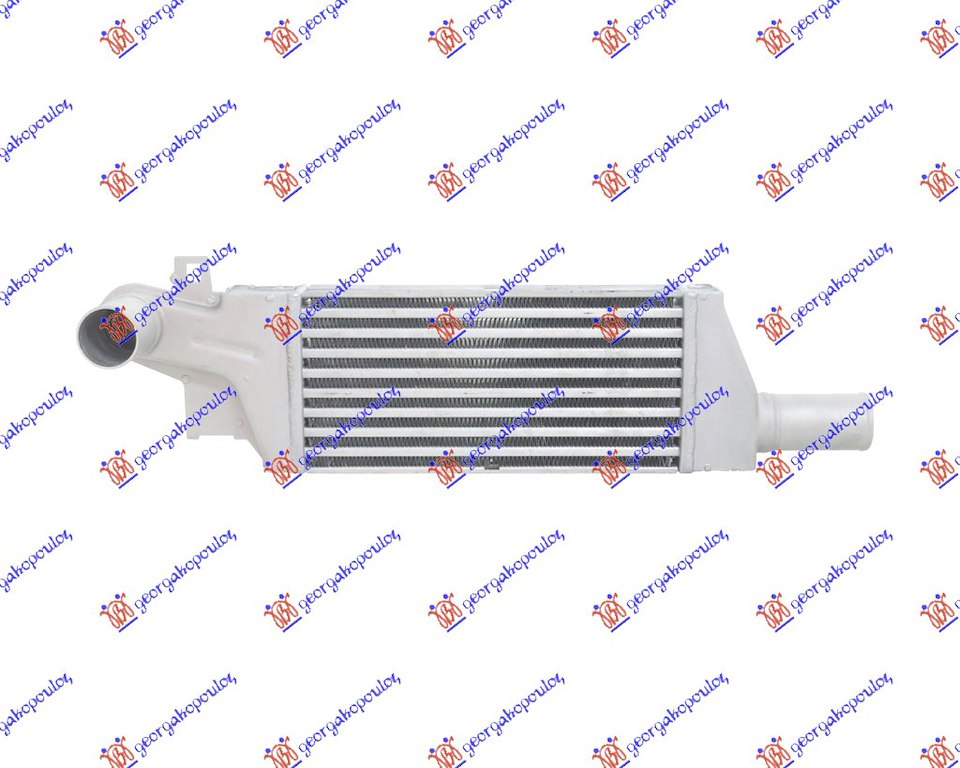 HLADNJAK INTERCOOLER 1.7DTI 01-04 (277x138x50)Y17 DT OPEL CORSA C (2000-2006) (OEM: 1302113, 24427069)