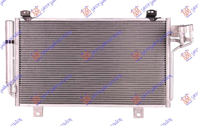HLADNJAK KLIME BENZIN-DIZEL (65.8×36.8×1.6) MAZDA 6 (2016-2018) (OEM: GHT661480, GHT661480A, GHT661480B)