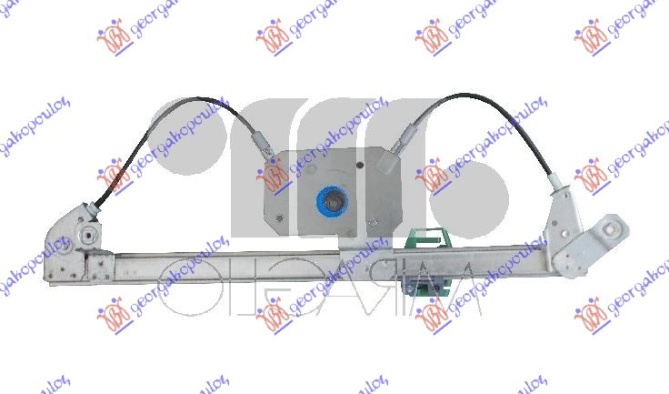 PODIZAC ZADNJEG PROZORA ELEKTRICNI (BEZ MOTORA) A KVALITET Leva str. RANGE ROVER EVOQUE (2011-2015) (OEM: LR026718, LR068000)