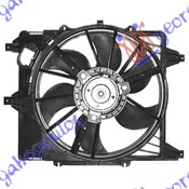 VENTILATOR BENZIN (38cm) KLIZNO-NA SRAF RENAULT CAMPUS (2004-) / RENAULT CLIO (2001-2006) / RENAULT THALIA (2001-) (OEM: 7701048284)