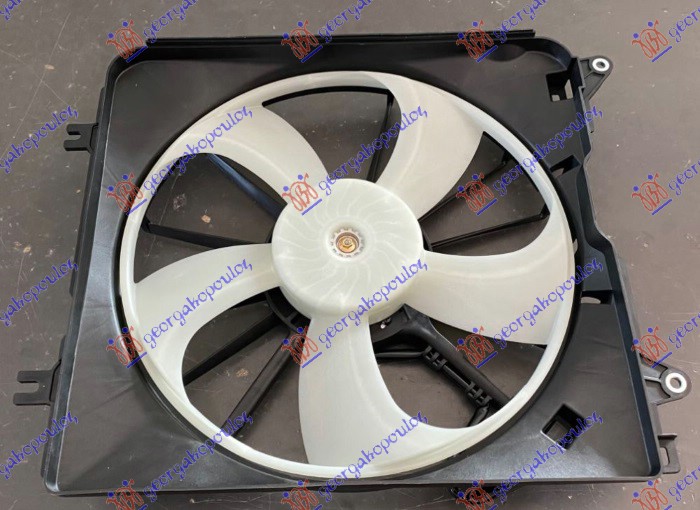 VENTILATOR KOMPLET 1.5 VTEC-TURBO HONDA CR-V (2017-) (OEM: 190155PAA01, 190205PAA01, 190305PAA01)