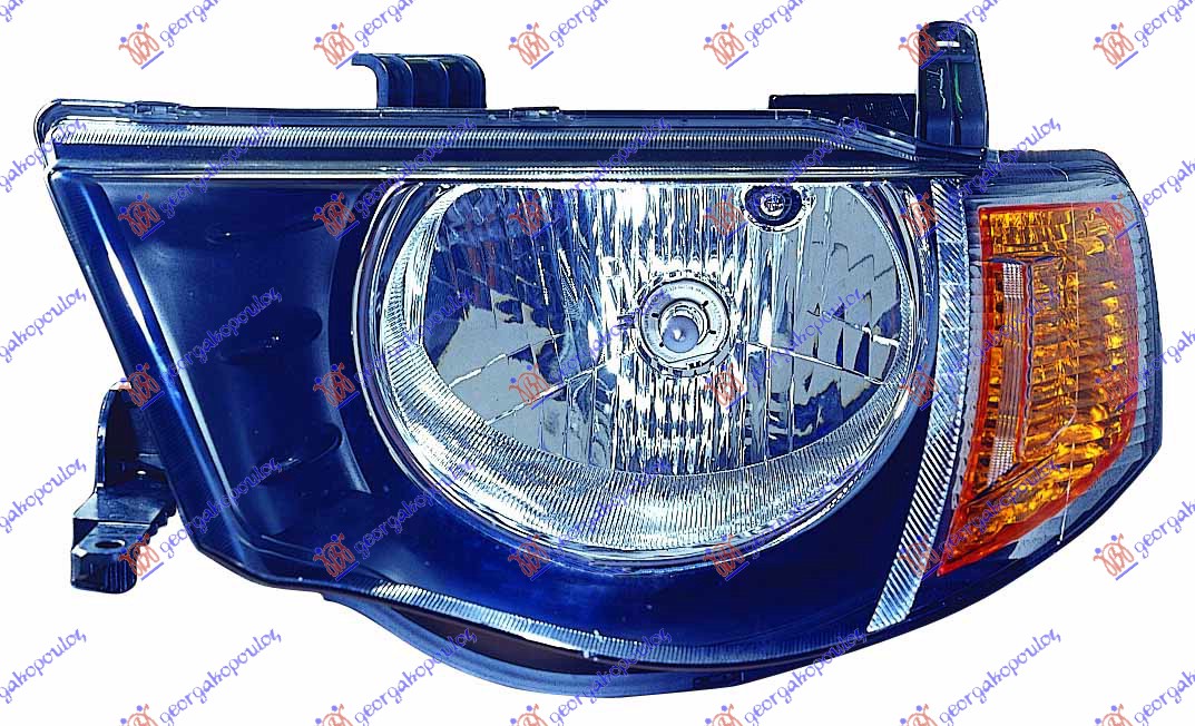 FAR ELEKTRICNI ZUTI MIGAVAC DUPLA KAB. -09 (DEPO) Leva str. MITSUBISHI P/U L200 (2006-2010) (OEM: 8301A691)
