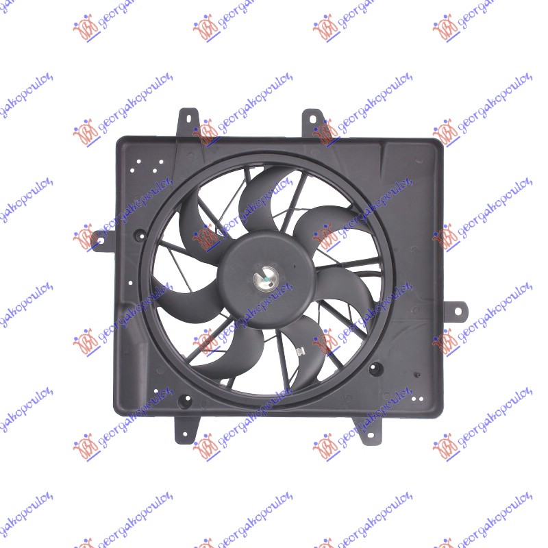 VENTILATOR KOMPLET -05 BENZIN (+A/C) CHRYSLER PT CRUISER (2001-2010) (OEM: 5017407AA, 5017407AB)