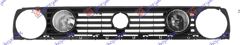 PVC MASKA 4 OTVORA KOMPLET VW GOLF II MANHATAN (1988-1991)