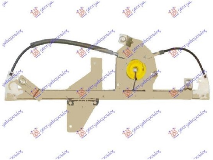 PODIZAC ZADNJEG PROZORA ELEKTRICNI BEZ MOTORA A KV Leva str. PEUGEOT 508 (2015-2018) (OEM: 9223H6)