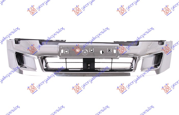 PVC MASKA KOMPLET 4WD CRNA-HROM OKVIR ISUZU P/U D-MAX (2012-2016) (OEM: 8981938690, 8981938710)