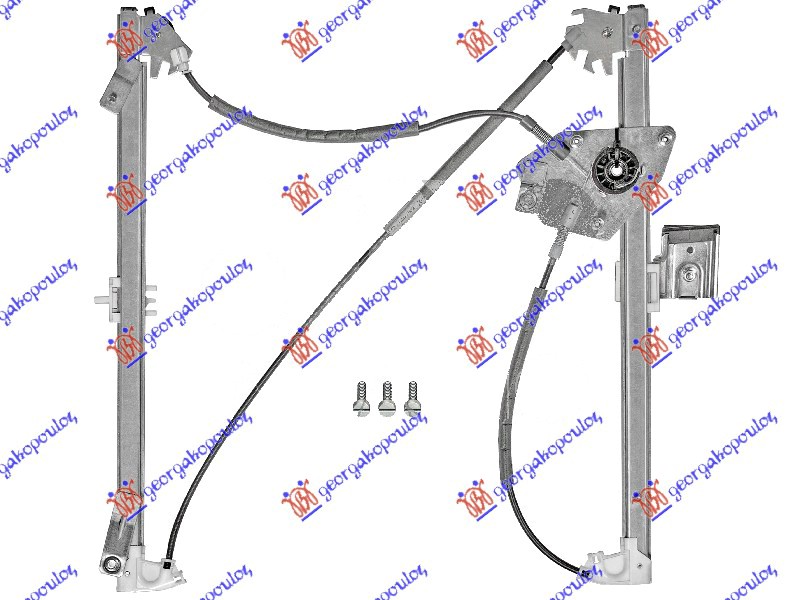 PODIZAC PRED. PROZ. ELEK. (BEZ MOT) A KV Leva str. BMW X3 (E83) (2004-2007) (OEM: 51333448249)