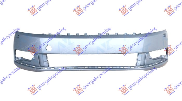 PREDNJI BRANIK (SA / BEZ PDS) (PRSKALICAMA) VW PASSAT (2011-2015) (OEM: 3AA807221FGRU)